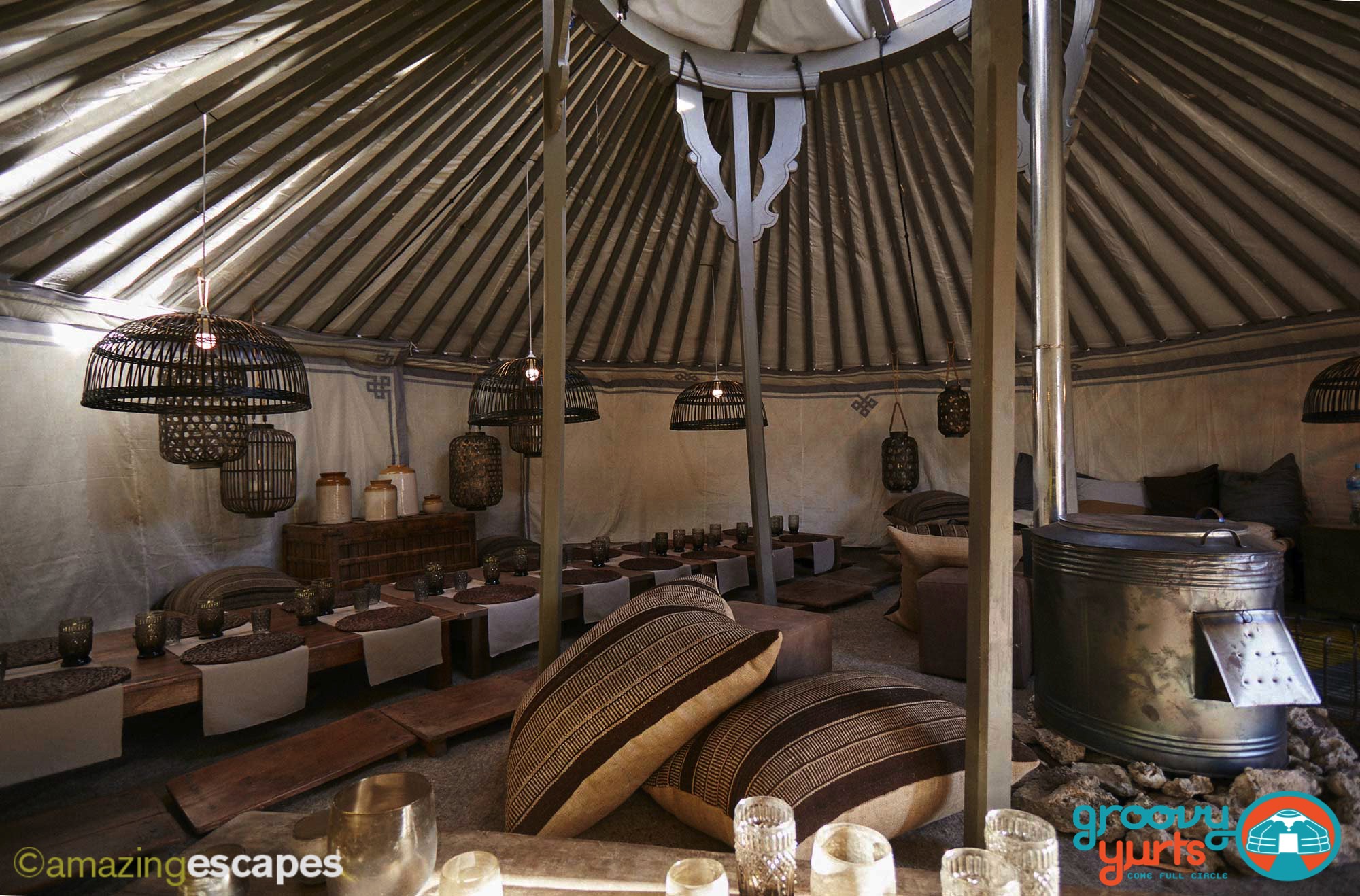 Inside a Yurt | Groovy Yurts